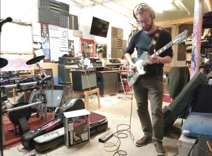 Back in the studio (part 2) – Tim Higgins, Guitarist