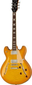 Harley Benton HB-35 Plus Top Semi-hollow Guitar Review – Tim Higgins ...